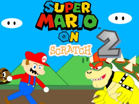 Super Mario On Scratch 2 #games