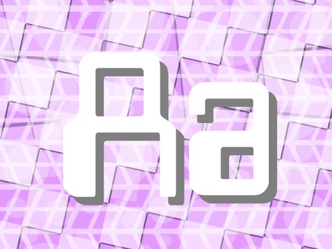 New Artistic alphabet