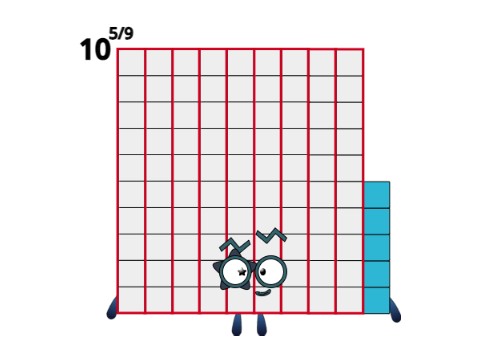 Numberblocks Band Ninths 19 (Reshared)