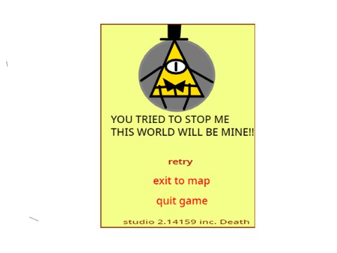 BILL CIPHER CUPHEAD DEATH CARD