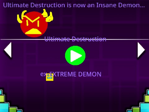 Geometry Dash Ultimate Destruction