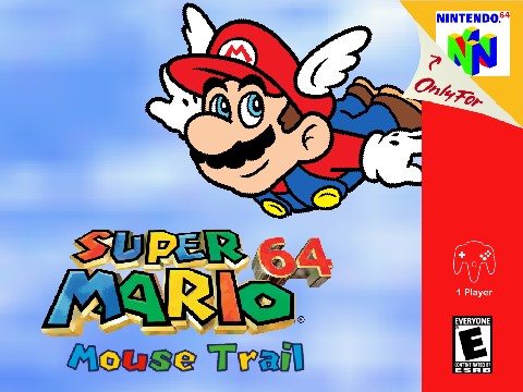Super Mario 64 Mouse Trail