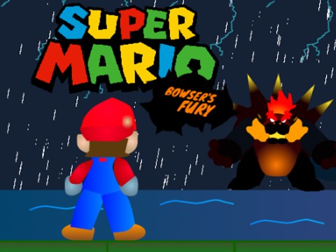 Super Mario On Scratch: Bowsers Fury #games