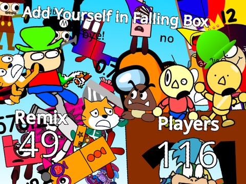 Add Yourself in Falling Box [ Remix 49 | 116 Players ] remix