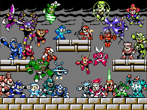 Mega Man 2 player Battle