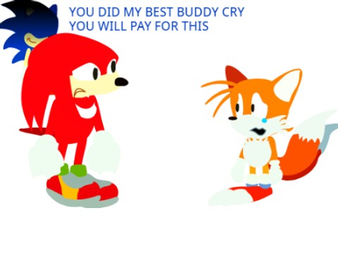 KNUCKLES MAKE TAILS CRY