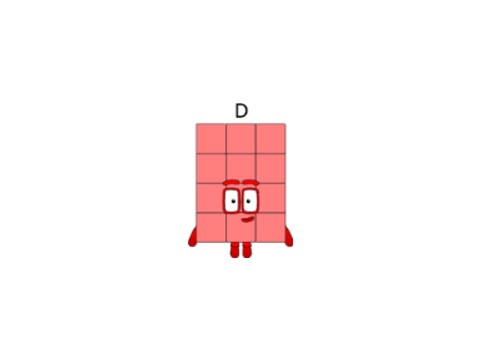 Quadrosexagesimal/Base-64 Numberblocks