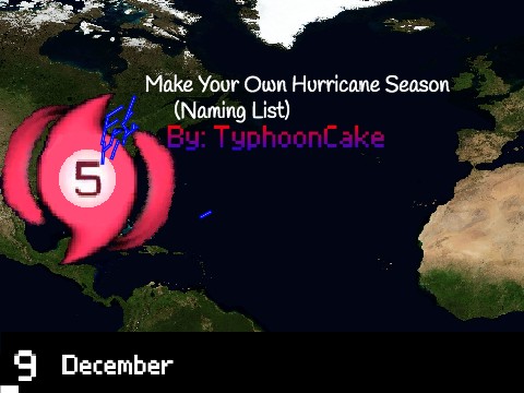 Make Your Own Hurricane Season (Naming List)