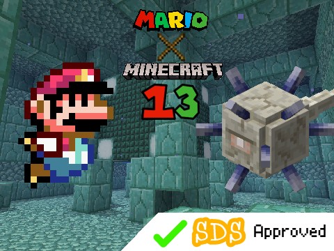 Mario X Minecraft 13: Ocean Monument