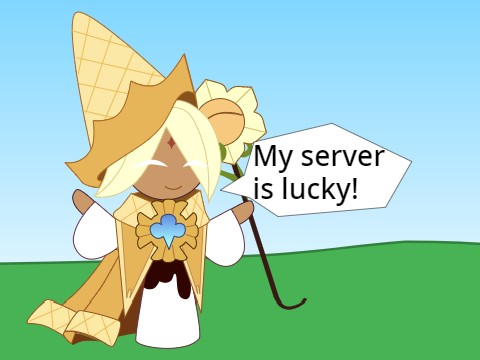 Pure Vanilla server be like: