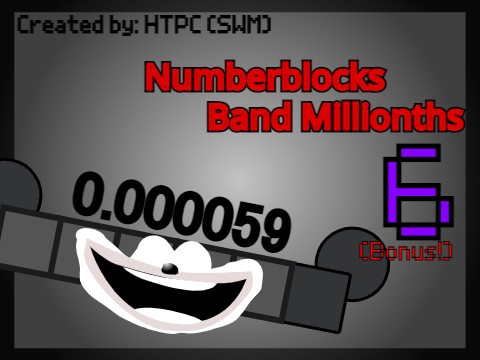 Numberblocks Band Millionths 6 (+3 BONUS'S!)