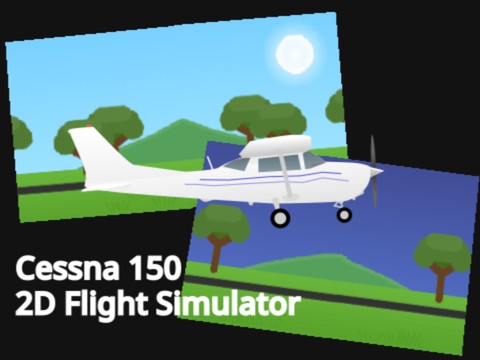 Cessna 150 2D Flight Simulator remix