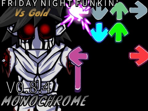 FNF (Monochrome) vs GOLD