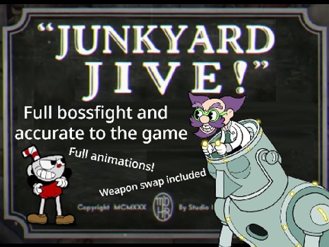 Cuphead Dr. Kahl's Robot Full Boss Fight