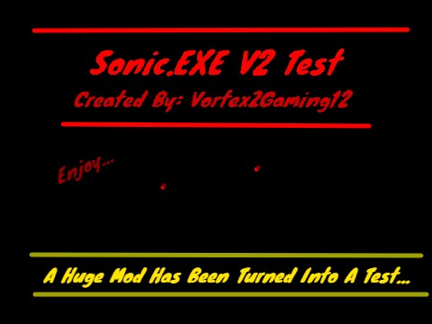 FNF Sonic.EXE V2 Test