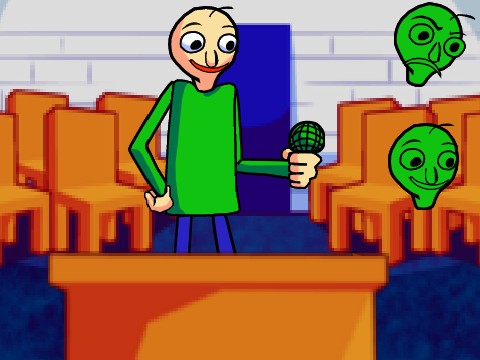 (UPDATE) Baldi's Basics In Funkin Vector Trace