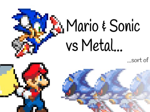 Mario and Sonic vs Metal