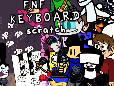 FNF Keyboard but with even more characters