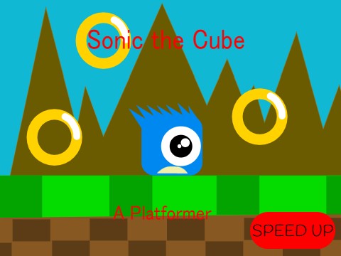 Sonic the Cube (A Platformer)