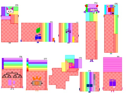 Numberblocks Band Retro 171-180 (Each Sound)