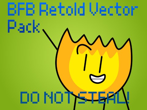 BFDI Retold Vector Pack