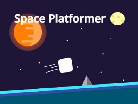 Space Platformer - Mobile friendly #all #games