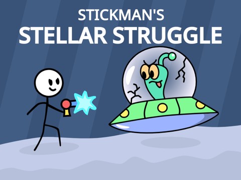 Stickman's Stellar Struggle!