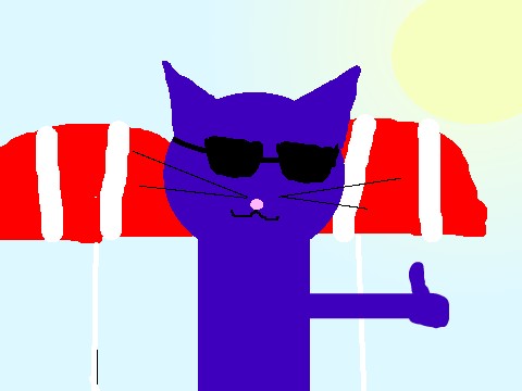 Blue Cat | Original meme