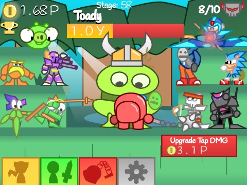 Tap Titans silly mode