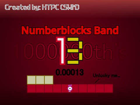 Numberblocks Band Millionths 13