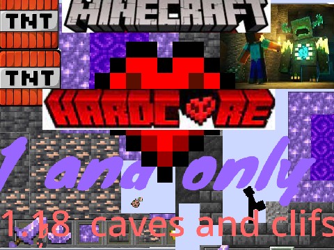 Paper Minecraft 1.18 new caves and clifs