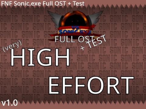 FNF Sonic EXE Test + FULL OST