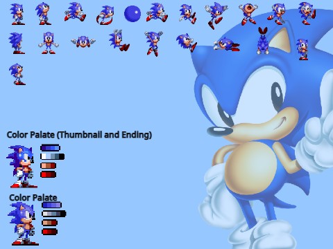 Sonic Sprites I found from TSR