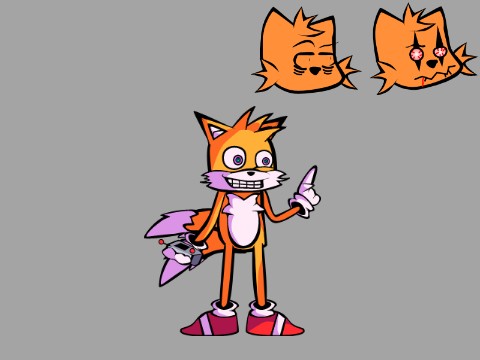 Secret History Tails idle + Fanmade Animations