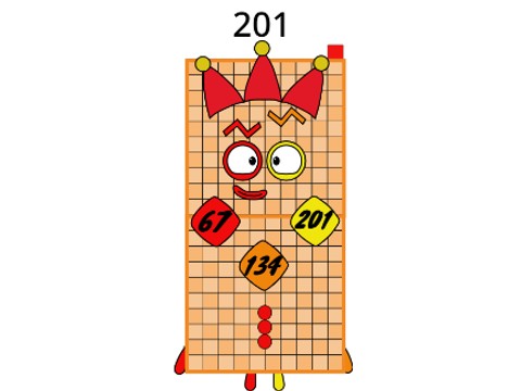 numberblocks band 201-300