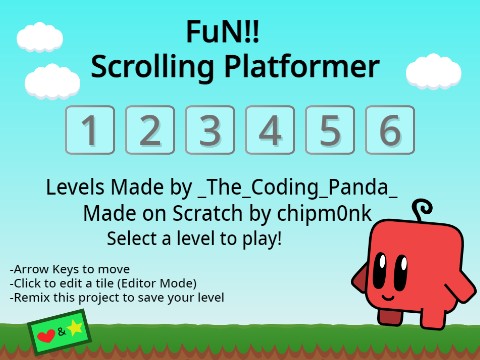 FuN!! Scrolling Platformer