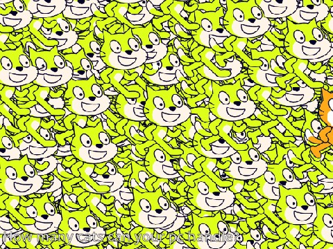 Scratch Cat Lag Machine