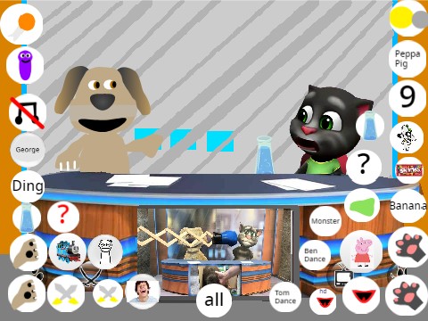 talking tom and ben news 7: edición extendida remix