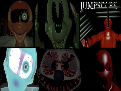 NIGHTMARE BEFORE DISNEY All Jumpscare (V1-V3) (dump)