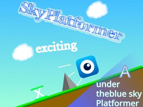 -Platformer- under the blue sky【モバイル対応】#games #adventure
