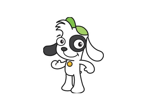 doki the dog vector sprite