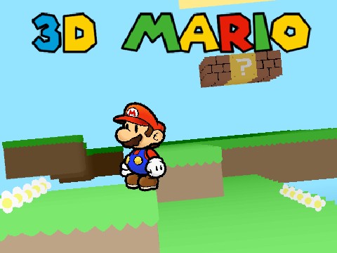 Paper Mario 3D engine