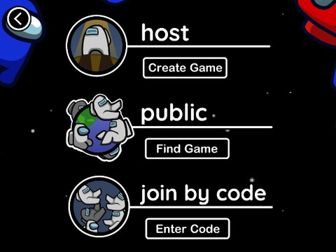 ☁️ Among Us Scratch v3.15 (online) 1 player