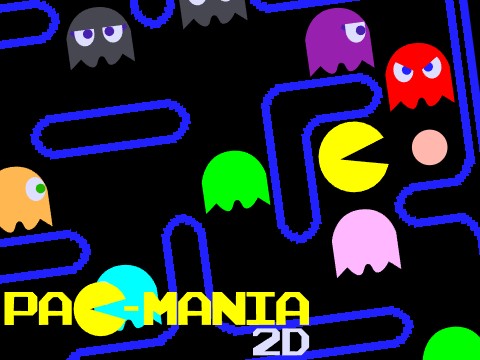 (V2.0) Pac-Mania 2D