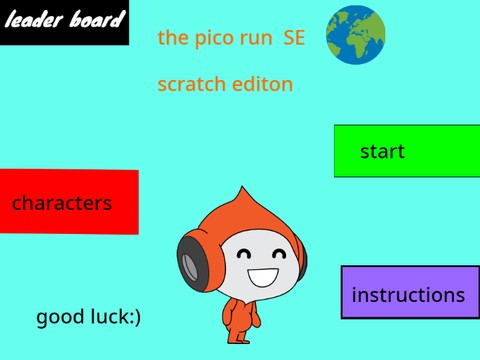 Pico run --- new game updated version 1.6