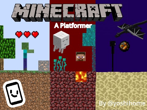 Minecraft a Platformer Mobile friendly #Games #all #minecraft #10ontrending