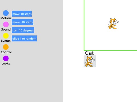 Scratch in Scratch [new blocks] [looks]