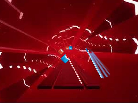 Beat Saber Visualizer(the muzzle facing)