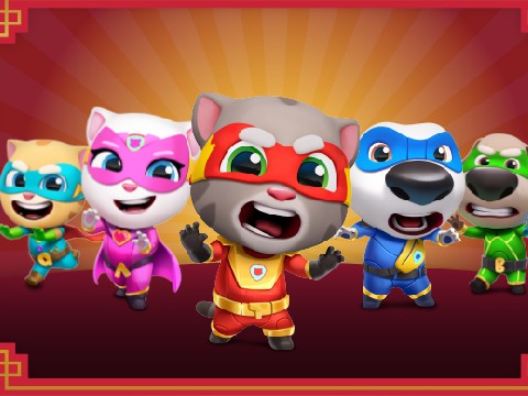 Roar into Lunar New Year With Talking Tom & Friends!