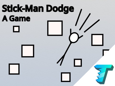 Stick-Man Dodge | A Game | #games #all #art #music #trending